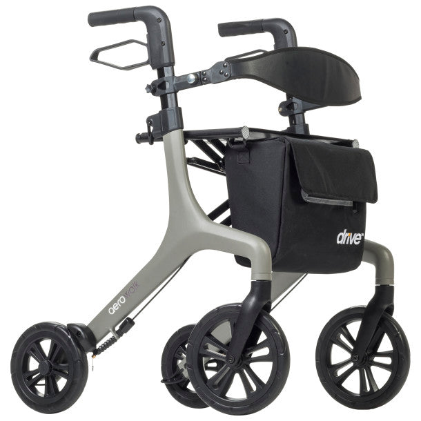 Buy Aerowalk Ultra-lite Rollator Gray at AgeComfort.com – Agecomfort.com