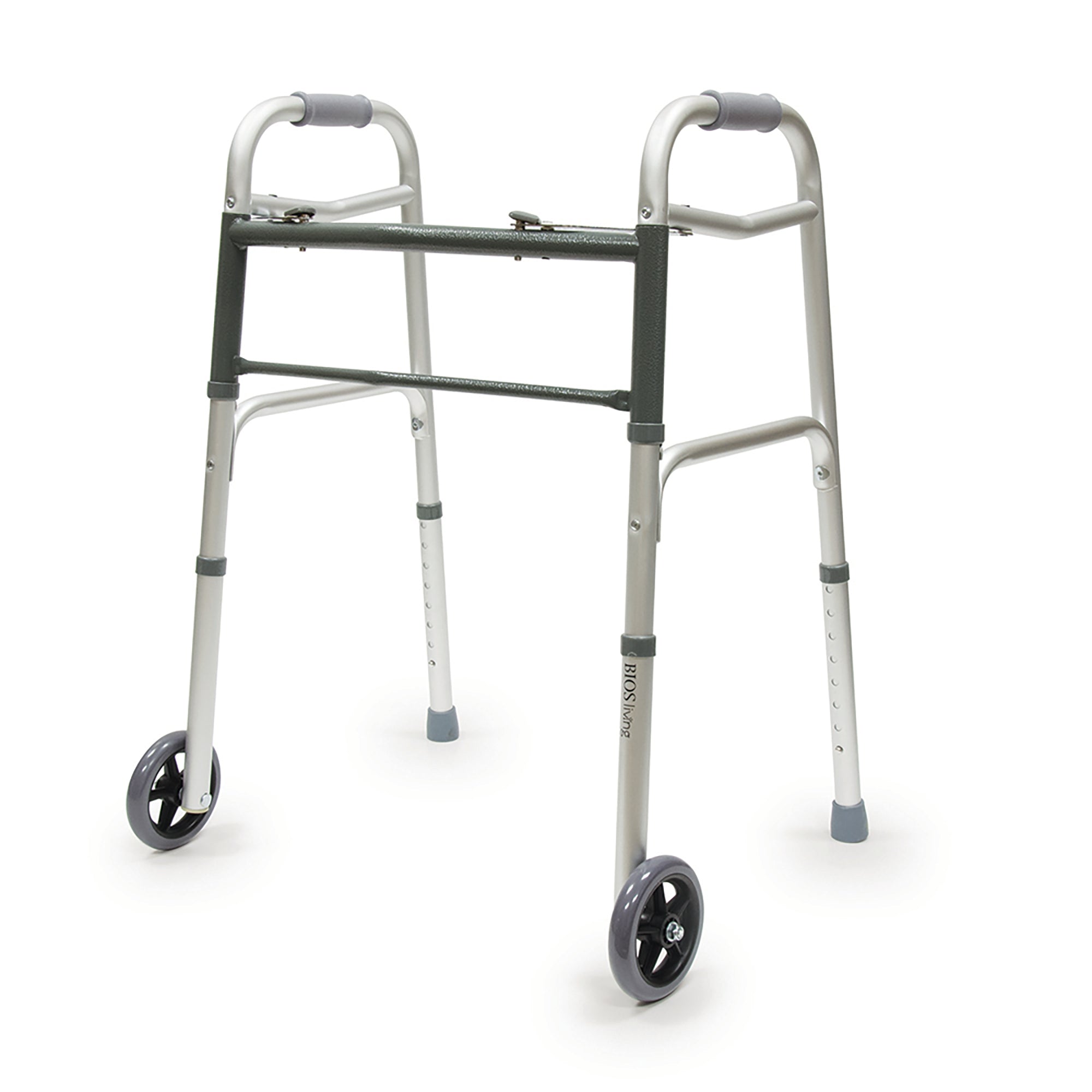 Buy Bios Folding Walker With Wheels at AgeComfort.com – Agecomfort.com