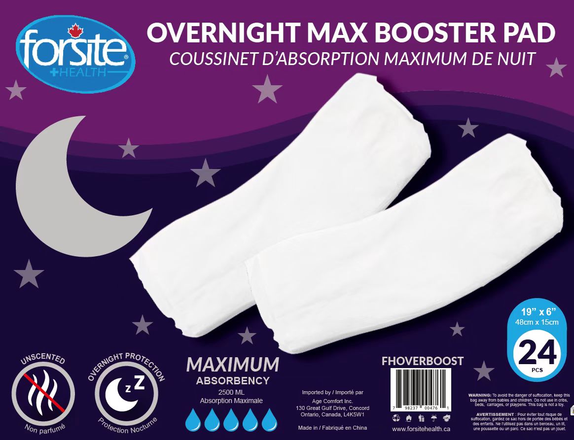 Buy Forsite Overnight Max Booster Pad at AgeComfort.com – Agecomfort.com
