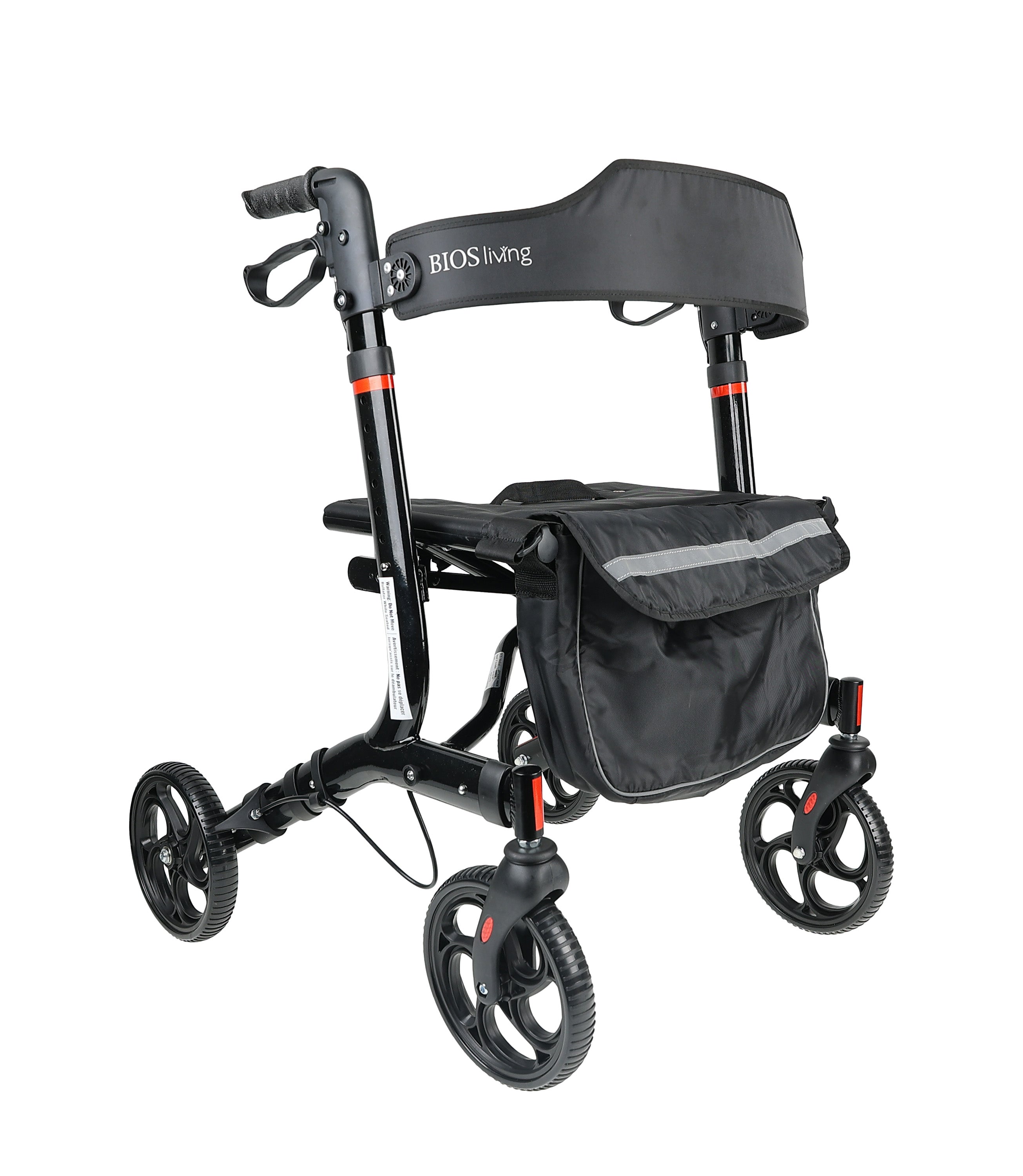 Buy Bios Onyx Rollator 19" at AgeComfort.com – Agecomfort.com