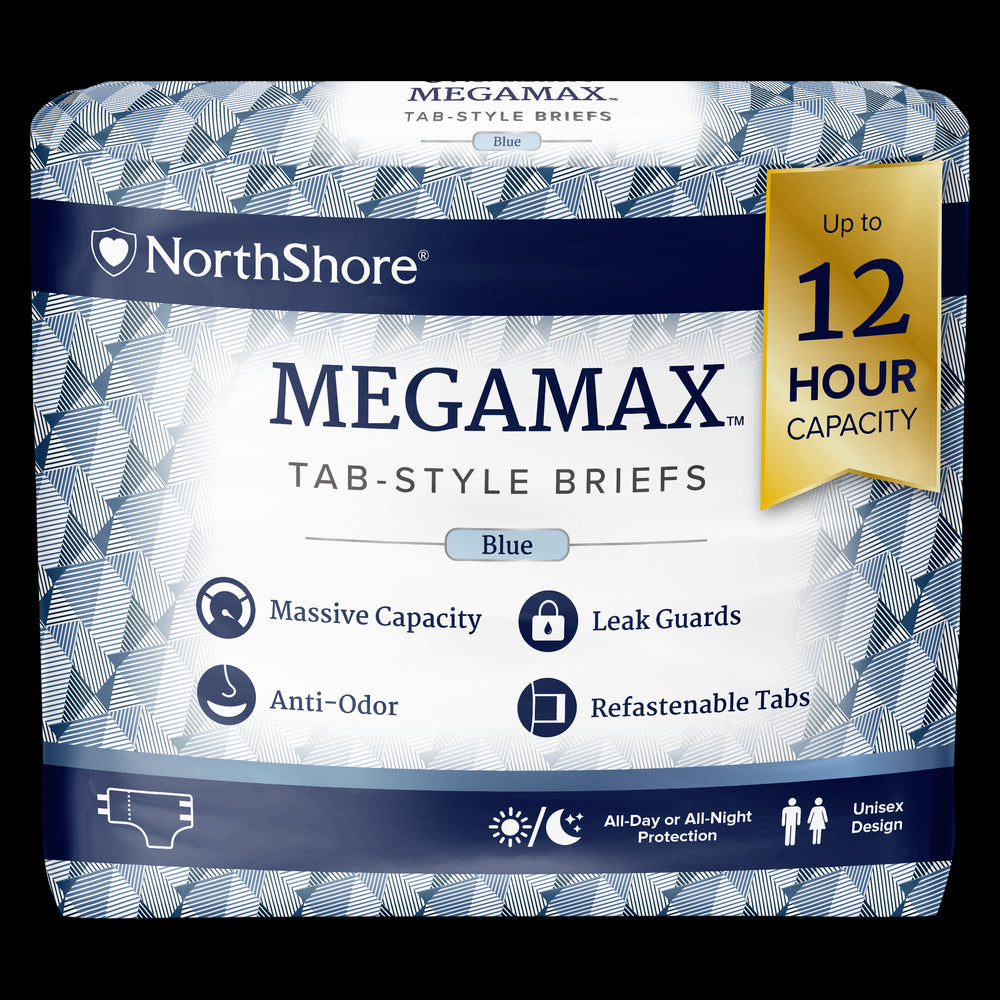 Buy Northshore Megamax Briefs Blue Xl Case at AgeComfort.com ...