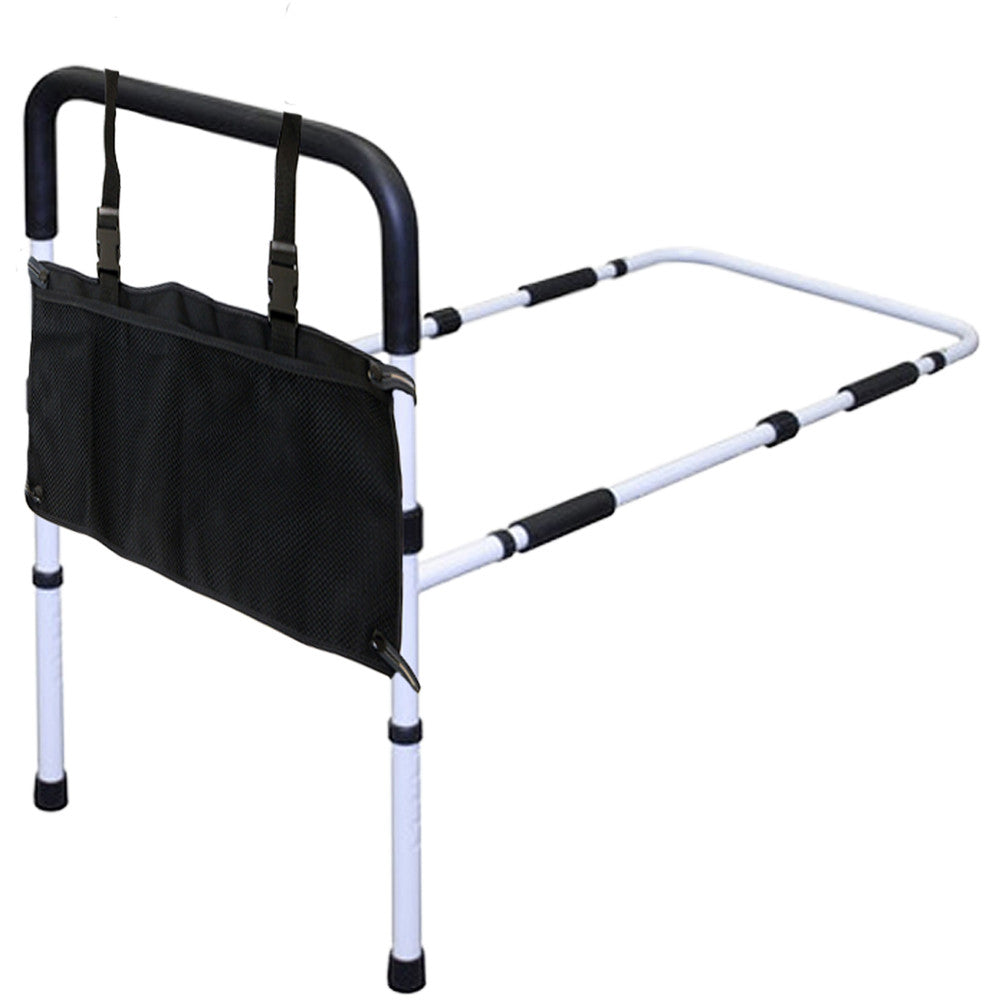 Buy Forsite Health Adjustable Height Bed Rail & Caddy at AgeComfort.com ...
