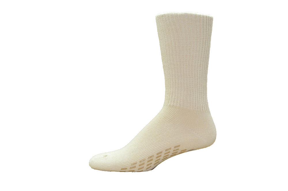 SIMCAN SURESTEPS ANTI-SLIP DIABETIC GRIP SOCKS NATURAL – Agecomfort.com